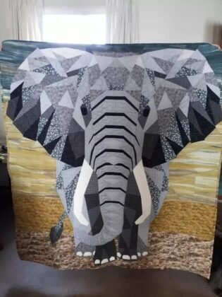 The Elephant Abstractions Quilt – A Creative and Free Quilting Pattern ...