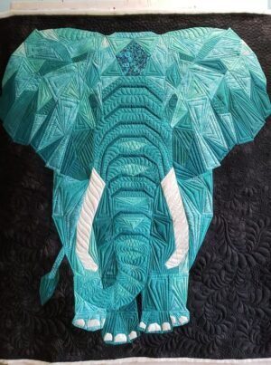 The Elephant Abstractions Quilt – A Creative and Free Quilting Pattern ...