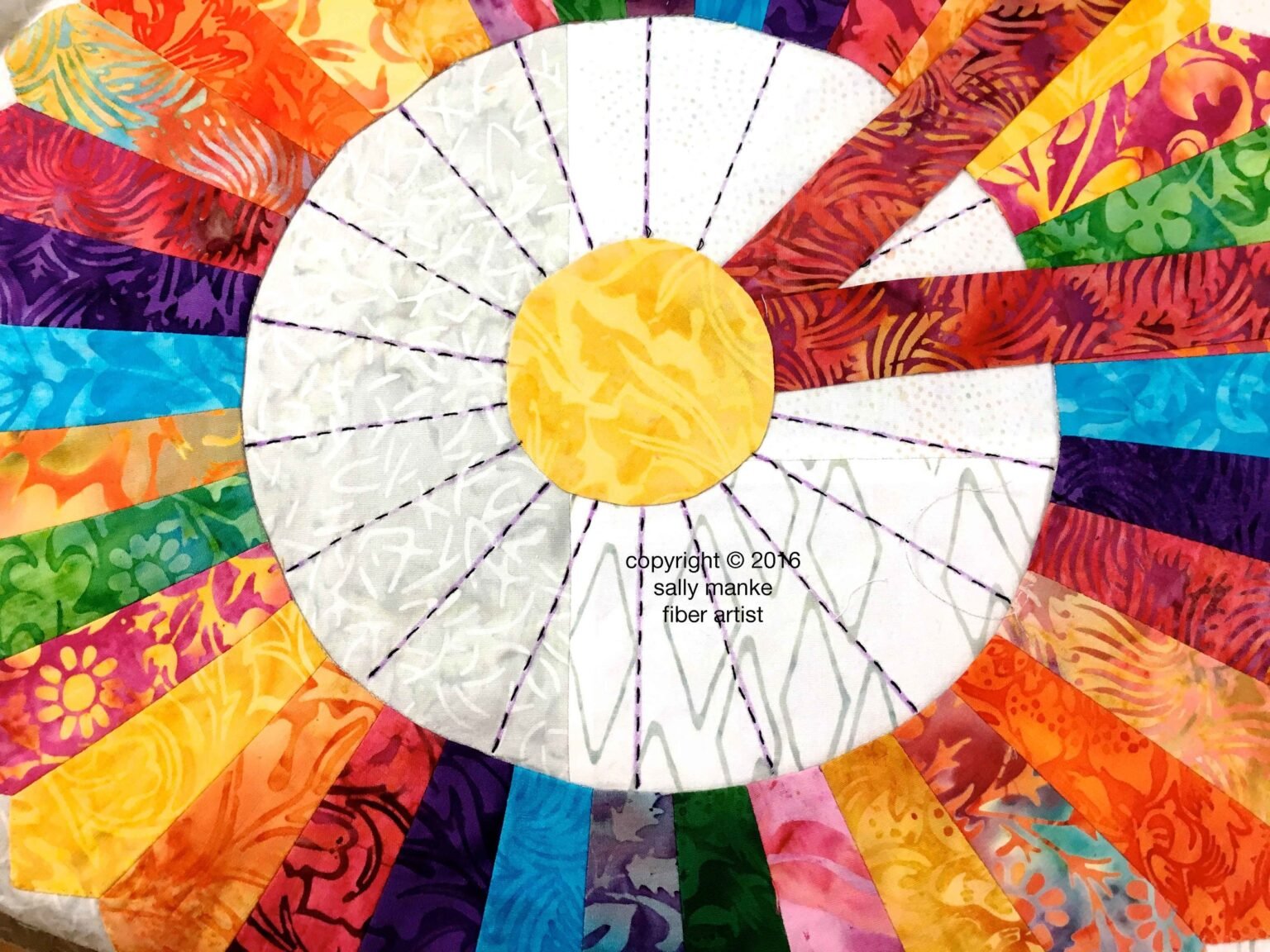 Whimsical Bicycle Quilt Pattern – Tutorial – All free – Crafts for love