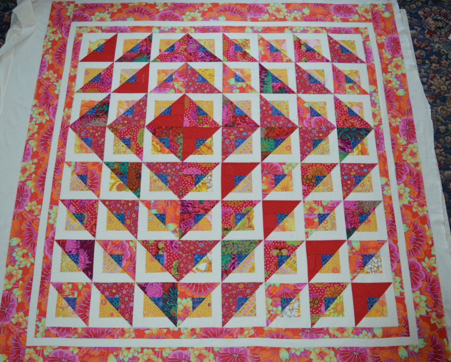 Radiant Quilt Pattern – Tutorial – All free – Crafts for love