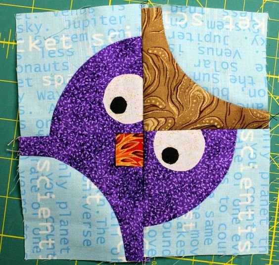 The Drunkard’s Owl Block – Tutorial – All free – Crafts for love