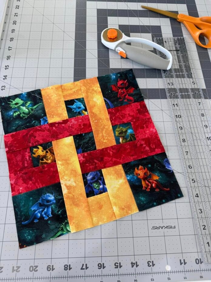 Puzzle Box Quilt Block – Pattern – All free – Crafts for love