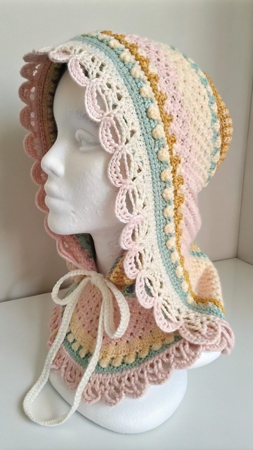 Crochet Hood – Tutorial – All free – Crafts for love